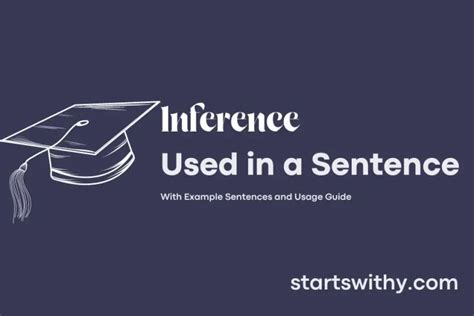 INFERENCE In A Sentence Examples Ways To Use Inference