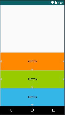 Android Issues With Xml Layout And Software Buttons Stack Overflow