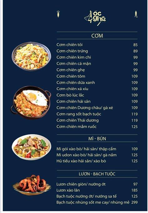 Ốc Ghe Rooftop Trần Quang Khải | Ưu đãi mới nhất