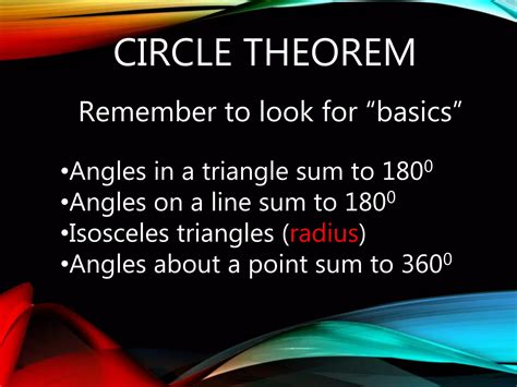 Circle Theorem Powerpoint Updated Pptx Circle Theorem Powerpoint Updated Pptx