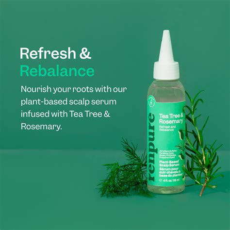 Tea Tree And Rosemary Refresh And Rebalance Scalp Serum Renpure