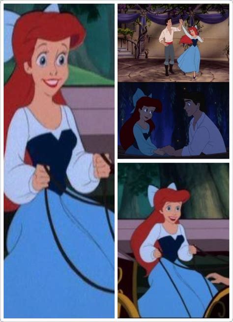 Little Mermaid Blue Dress Scenes