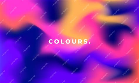 Premium Vector Colorful Fluid And Wavy Gradient Mesh Background