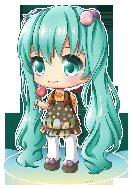 Chibi Miku By Cupkik On Deviantart Cute Anime Chibi Chibi Anime