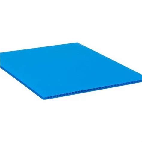 Pp Corrugated Sheet Color Blue 1500 Gsm At ₹ 115 Kg In Rajkot Id
