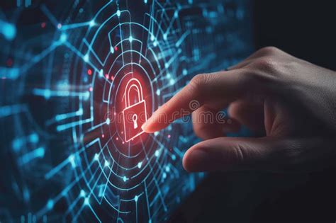 Personal Data Protection Digital Fingerprint Trace A Padlock Know Your Customer Kyc K Y C