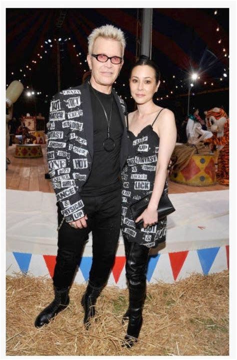Billy Idol And China Chow At Moschino Fashion Show 06082018 In La