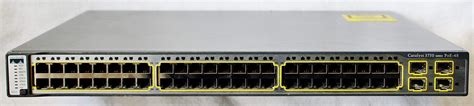 Cisco Ws C3750 48ps S Catalyst 3750 48ps Stackable Ethernet Switch 48 X 10 100base Tx Lan