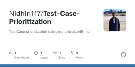 Github Nidhin117test Case Prioritization Test Case Prioritization