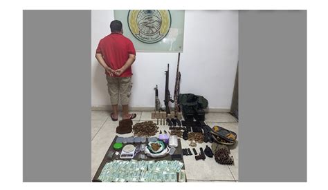 الوكالة الوطنية للإعلام الجيش توقيف شخص وضبط كمية من الأسلحة