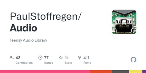 Github Paulstoffregenaudio Teensy Audio Library