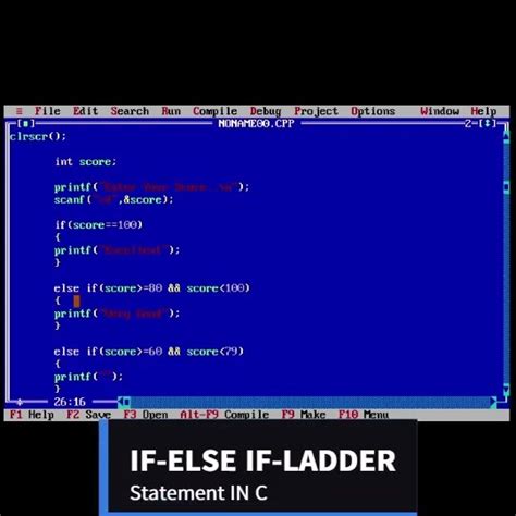 Uses Of If Else If Ladder Statement C Language By Code With