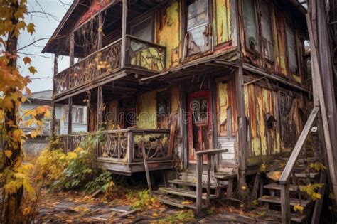 Wooden House Of Rectangular Architecture With Large Windows In American