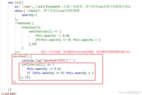 Vue 生命周期mounted Csdn博客