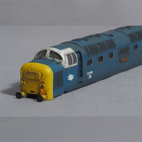 3d Printed Class 55 Deltic Diesel Locomotive Tt120 Rescaleable To 2mm