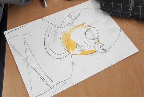 초등미술 팝아트 자화상 그리기 네이버 블로그