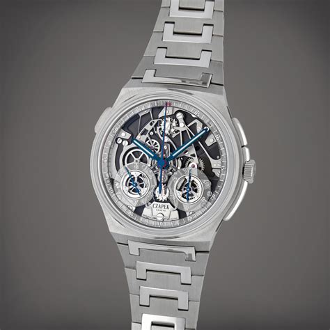 Antarctique Rattrapante Ice Blue A Limited Edition Stainless Steel