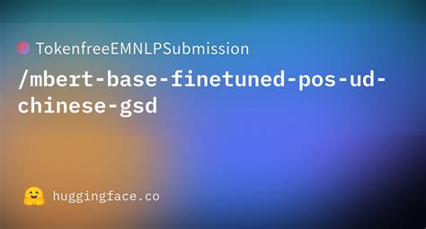 Tokenfreeemnlpsubmission Mbert Base Finetuned Pos Ud Chinese Gsd
