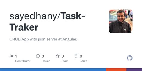 GitHub Sayedhany Task Traker CRUD App With Json Server At Angular