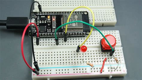 Dùng Nút Nhấn Esp32 điều Khiển đèn Led Digital Input And Output Iot Zone