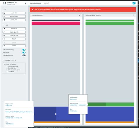 When Selecting The Xiaoble Board As The Target For The Blinky Application Application Doesnt