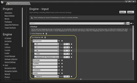 虚幻引擎输入概述 虚幻引擎 54 文档 Epic Developer Community