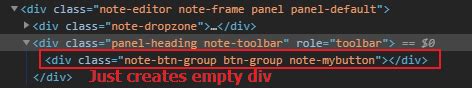 Javascript How To Add Custom Buttons To Summernote Toolbar Stack
