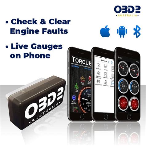 Bluetooth Scan Tool Obd2 Car Scanner Obd2australia Bunnings Australia