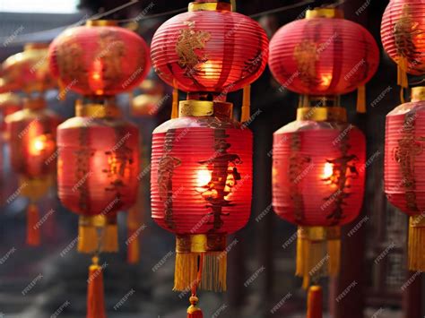 Premium Photo Traditional Chinese New Year Lantern