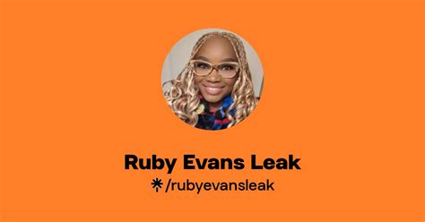 Ruby Evans Leak Instagram Facebook Linktree