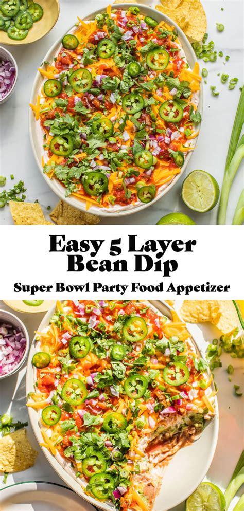 5 Layer Bean Dip College Housewife