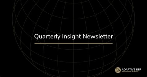 Quarterly Insight Newsletter Q2 2019 Part Two Adaptive Etf
