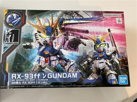 Sd Gundam Rx 93ff Nu Gundam Hobbies And Toys Toys And Games On Carousell
