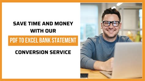 PDF To Excel Bank Statement Conversion Service MMC Convert