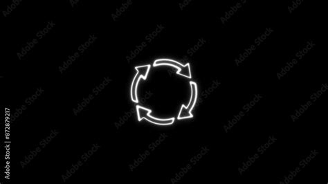 Circle Arrows Circular Process Rotate Infographic Element Round Step Loop Sync Loading Arrow