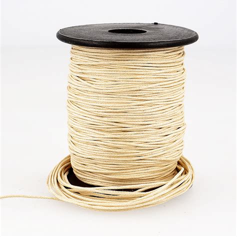 Trim Cord Faux Leather 70m X 1mm Beige Stephanoise Groves And Banks