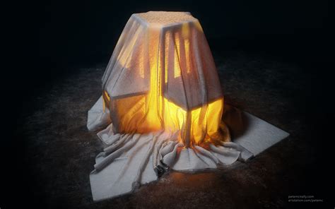 Lighting An Environment With Emissive Global Illumination In Toolbag