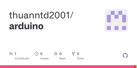 GitHub Thuanntd Arduino