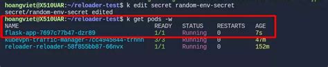 T Ng C P Nh T Ng D Ng Khi Thay I Secret Configmap Tr N Kubernetes