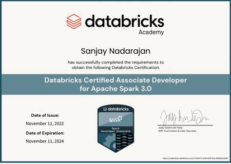 Sanjay Nadarajan On Linkedin Spark Python Databricks