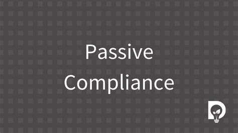 What Is Passive Compliance In The Waste Industry Dsposal Posted On