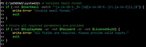 Graph Powershell Script For Creating M365 User And Assign License