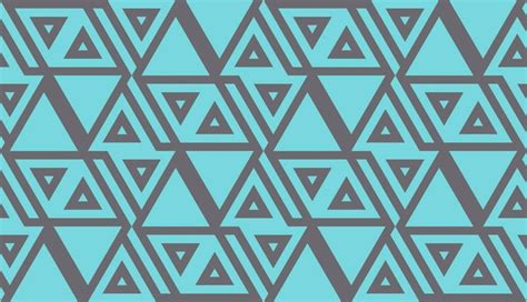 Premium Vector Seamless Abstract Colorful Triangle Geometrical Background Endless Pattern