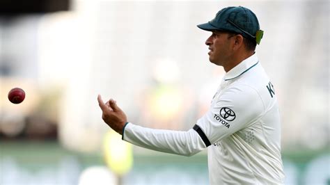 Usman Khawaja Reprimanded For Wearing Black Armband In Perth Test
