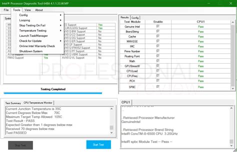 Herramienta De Diagnóstico De Procesador Intel ¿merece La Pena