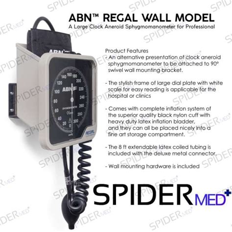 Promo Abn Regal Clock Aneroid Wall Model Tensimeter Aneroid Diskon 17