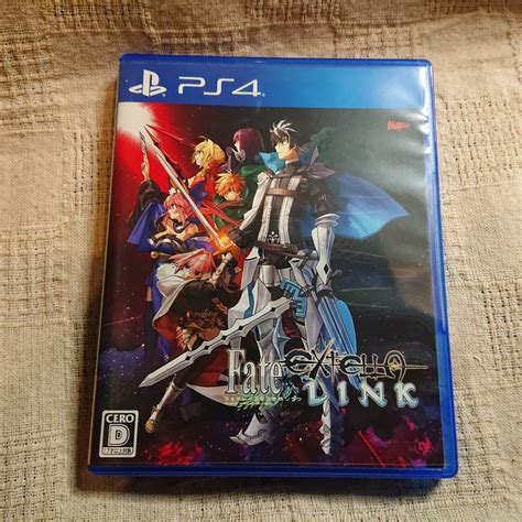 【目立った傷や汚れなし】美品 Xb Ps4 Play Station 4 Fateextella フェイト エクステラ Link