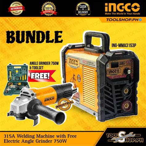 Ingco Wadfow 315a320a Inverter Welding Machine Ing Mma3152p Free