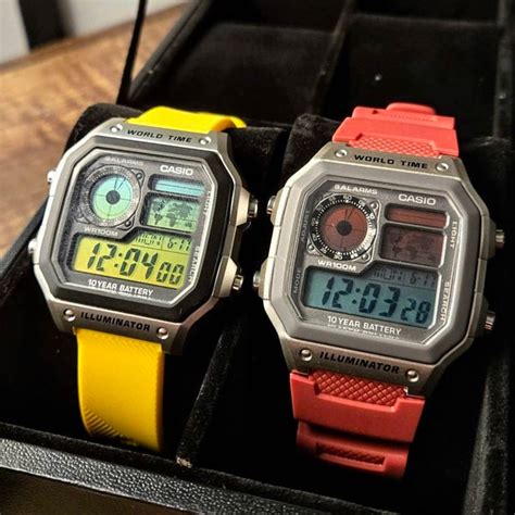 Casio Ae 1200 Gradient Filter Screen Etsy