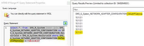 Create Sccm Collection Based On Ip Address Default Gateway Htmd Blog